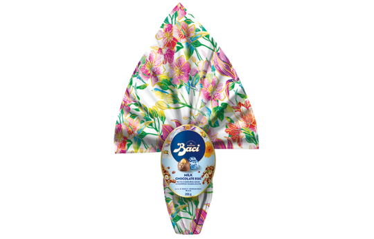 Milk chocolate Easter egg with hazelnuts grains|Baci® Perugina®